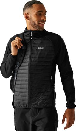 Regatta Herren Clumber Hybrid Jacke Wasser abweisend isoliert Stretch Winter Layer