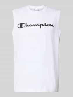 Champion Top mit Logo und Rundhalsausschnitt
