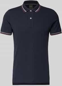 Geox Slim Fit Poloshirt mit Kontraststreifen