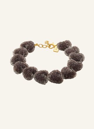 Crystal Haze Crystal Haze Armb&auml;nder Jelly Heart Chocolate By Glambou gold