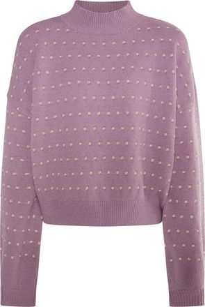 Faina Strickpullover Damen Mauve
