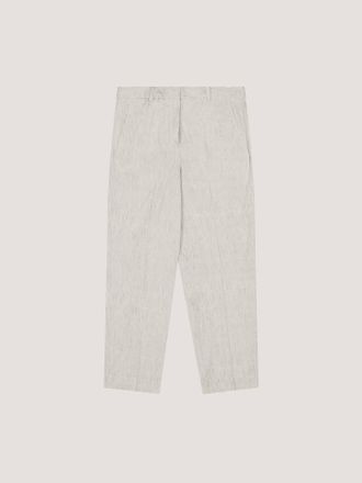 Circolo 1901 Light Herringbone carrot trousers Naturale / 44