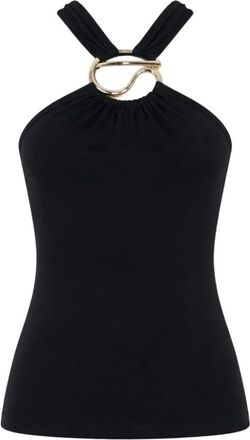 Coperni Femme, Tops, Noir, Taille: 36 FR Haut dos nu