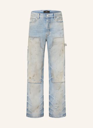 Amiri Amiri Destroyed Jeans Regular Fit blau
