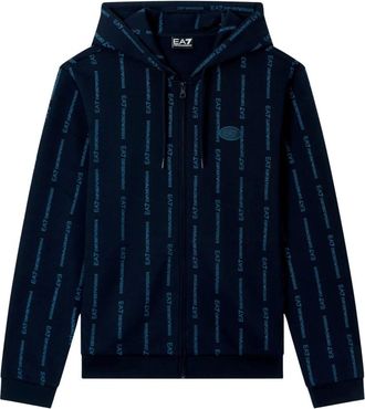 Emporio Armani Emporio Armani Ea7, Homme, Sweatshirts et sweats &agrave; capuche, Bleu, Taille: XL 7M001392Af12660