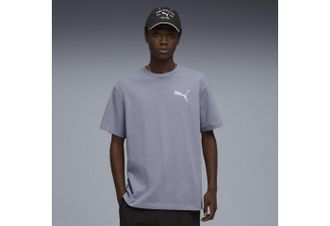Puma T-Shirt Essentials Elevated Cat Logo Relaxed T-Shirt Herren