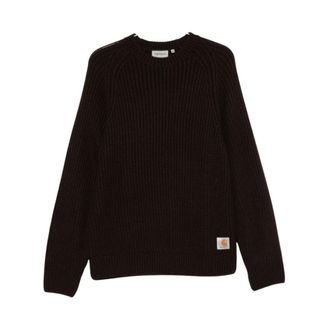 Carhartt Work in Progress Firth Pullover - - Knitwear - Herren - Braun - XS