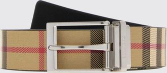 Burberry G&uuml;rtel aus beschichteter Baumwolle im Vintage Check mit gravierter Dornschlie&szlig;e