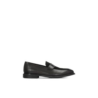 Kazar Elegante Schwarze Lederslipper - - Shoes - Herren - Schwarzk - 44 EU
