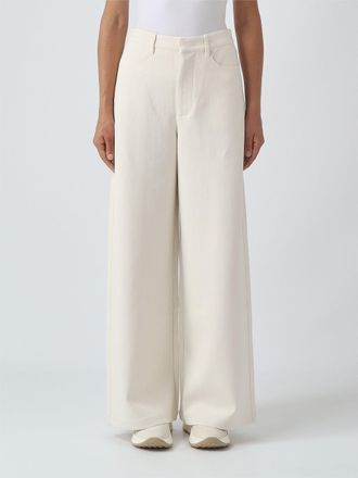 Max Mara S Max Mara Hose mit weitem Bein aus Baumwollmischung mit hoher Taille