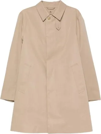 Mackintosh Dunoon Coat - - Coats - Herren - Beige - 4XS