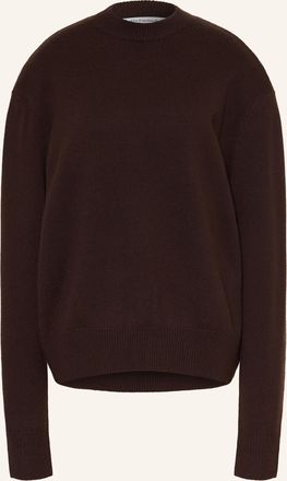 Frankie Shop Pullover Rafaela Aus Merinowolle braun