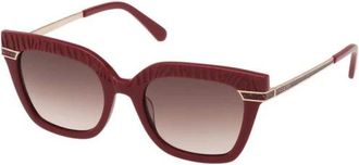 Guess Femme, Accessoires, Rouge, Taille: ONE Size Metal Frame Lunettes de soleil