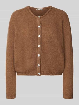 American Vintage Relaxed Fit Cardigan aus Woll-Alpaka-Mix Modell VITOW