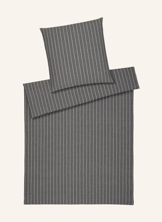 Elegante Elegante Bettw&auml;sche Humble Mit Leinen silber