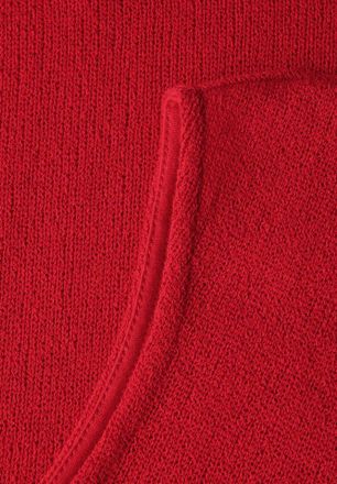 Street One T-Shirt - &Auml;rmelloses Top in Strick-Optik mit Rundhalsausschnitt