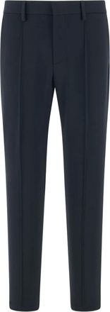 Boggi Milano belt-loops trousers - Blau