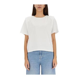 Isabel Marant Zelitos T-Shirt - - Tops - Damen - Wei&szlig; - S
