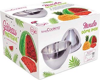 ScrapCooking Scrap Cooking Backform Kuppel Edelstahl Summer