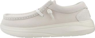 Hey Dude Femme, Chaussures, Beige, Taille: 40 EU Wendy Comf Suede