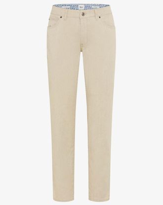 Brax 5 Pocket-Hose Cadiz aus einem Leinenmischgewebe, Straight Fit in
