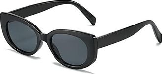 Generic Lunettes de soleil rétro tendance à petite monture pour hommes et femmes (couleur : A, taille : moyen) 2026