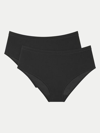 Triumph Klassische Pantys mit hohem Bund-Set Sense Of Modal 10224762 Schwarz