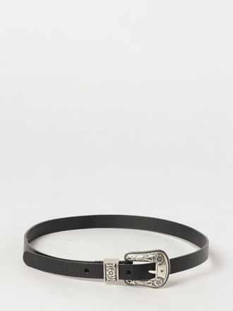 Golden Goose Ceinture en cuir de vachette avec boucle &agrave; ardillon