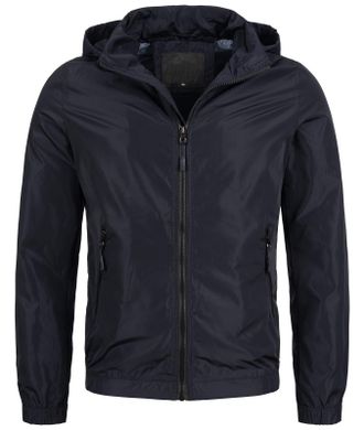 Rock Creek Herren Jacke Windbreaker Leichte Jacke Herren Regenjacke &Uuml;bergangsjacke Kapuze Outdoorjacke Herrenjacken Sport Jacke H-235 Navy S