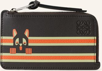 Loewe Kartenetui Futuristic Cat braun