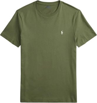 Polo Ralph Lauren Homme, Tops, Vert, Taille: L T-shirt en jersey coupe ajust&eacute;e personnalis&eacute;e