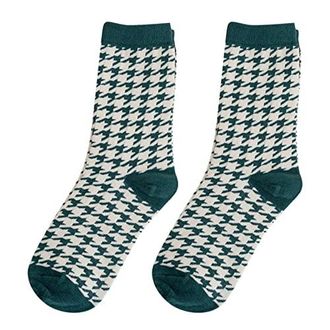 Generic Chaussettes Femme Fantaisie Funny Socks Chaussettes &Eacute;paisses Mi-Tube Pour Femmes Imprim&eacute;es Parfaites Pour LAutomne Et LHiver