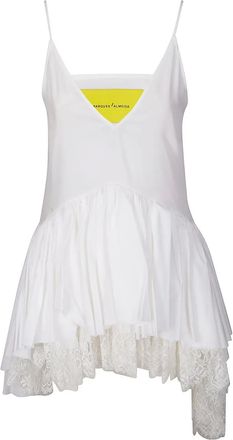 Marques Almeida haut à volants - Blanc