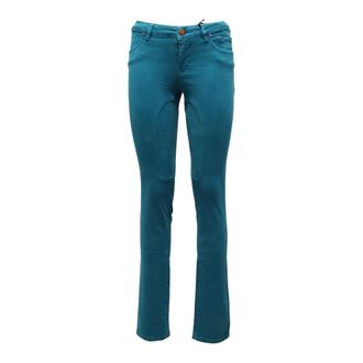 Siviglia Stretch-t&uuml;rkise delave-Hose - - Jeans - Damen - Gr&uuml;n - W26