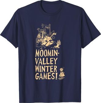 Moomin Light Moominvalley Winterspiele! Sport Mymble & Co T-Shirt