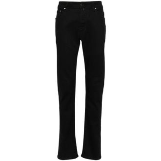 Jacob Cohen Homme, Jeans, Noir, Taille: W34 Jeans en Denim &Eacute;l&eacute;gants pour Homme