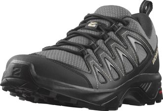 Salomon X Braze Herren Outdoorschuhe, Outdoor-bereit, Sportliches Design, Vielseitiger Einsatz, Pewter, 40 2/3
