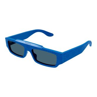 Gucci Sonnenbrille - - Accessories - Herren - Blau - 55 MM