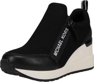 Michael Kors Baskets Neo Willis pour femme, noir, 11 Little Kid