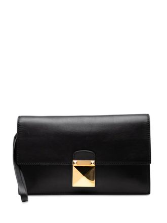 Valentino Garavani pochette Rockstud Wristlet (2000-2017) - Noir