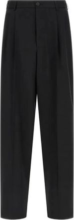 Magliano Homme, Pantalons, Noir, Taille: M Wool Tailored Pantalons