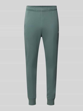Champion Straight Fit Sweatpants aus Baumwoll-Mix mit Logo-Patch