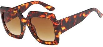 Generic Lunettes De Soleil Carr&eacute;es &Agrave; Grande Monture For Homme, Id&eacute;ales For La Conduite En Ext&eacute;rieur Ou Les D&eacute;placements Quotidiens, D&eacute;coratives(Multi-colored)