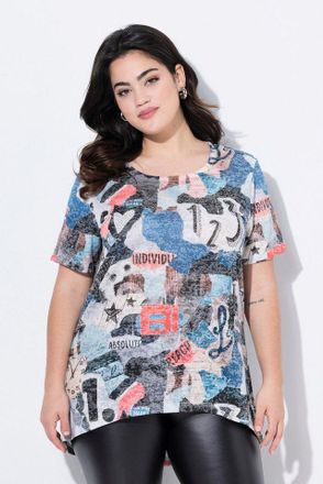 Angel Of Style T-Shirt T-Shirt A-Line Jeans-Patch