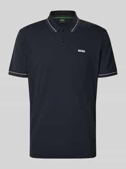 HUGO BOSS Regular Fit Poloshirt aus Baumwoll-Mix Modell PL_Member