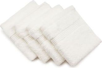 Gözze New York Seiftuch, 4er Set, Weich und saugfähig, 100% Baumwolle, 30 x 30 cm - Natur