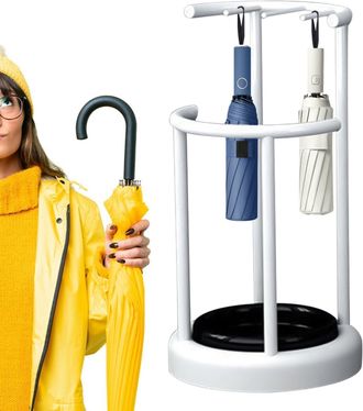 Generic Regenschirmst&auml;nder f&uuml;r den Innenbereich - Schirmst&auml;nder f&uuml;r den Innenbereich - Schirmst&auml;nder mit Drainage-Tablett - platzsparende Aufbewahrung von Reg