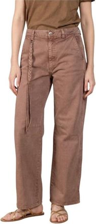 Mason's Femme, Jeans, Rose, Taille: 38 FR Valerie Balloon Fit Denim Pants