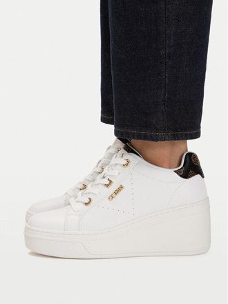 Guess Sneakers FLTRZY ELE12 Wei&szlig;