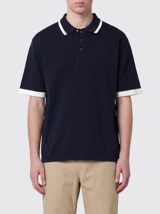 Maison Kitsun&eacute; Polo Homme couleur Bleu Marine